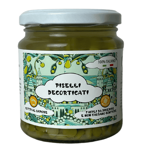 6 Vasi di Legumi decorticati precotti a vapore da 300 gr